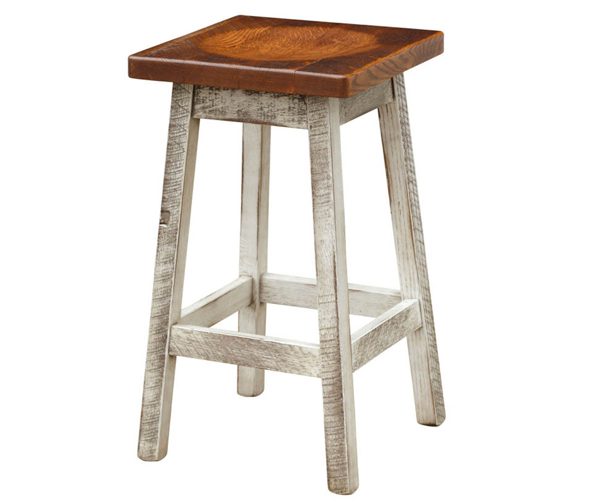 Greenville Square Stool | Amish Mercantile