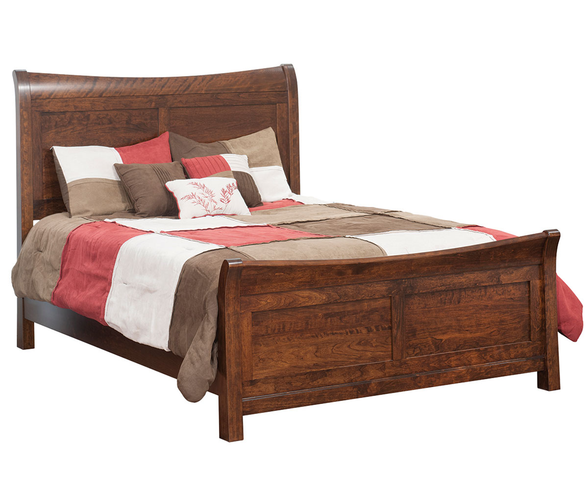 Arlington Sleigh Bed | Amish Mercantile