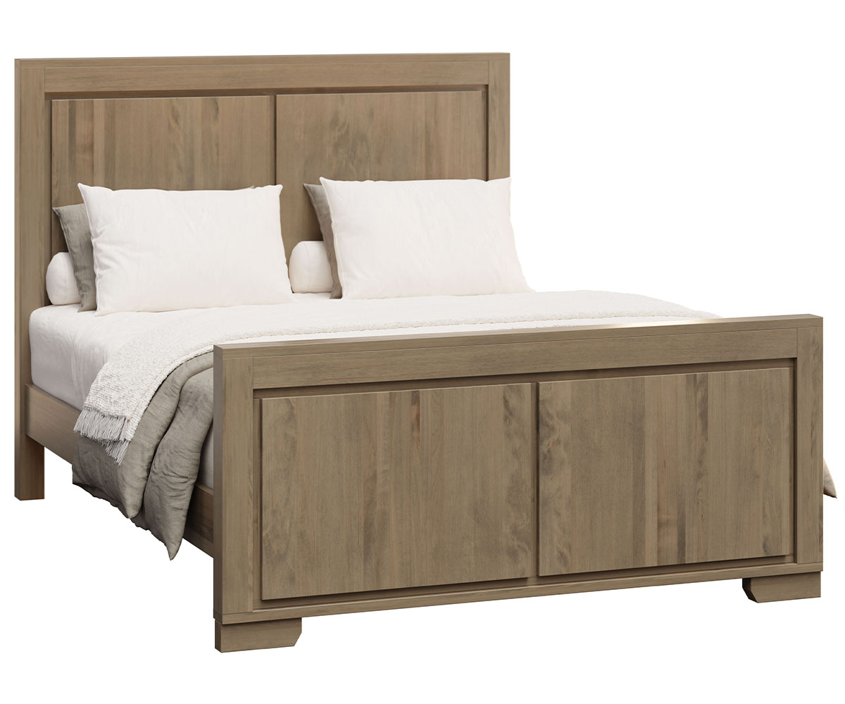 London Bed with Regular Footboard | Amish Mercantile