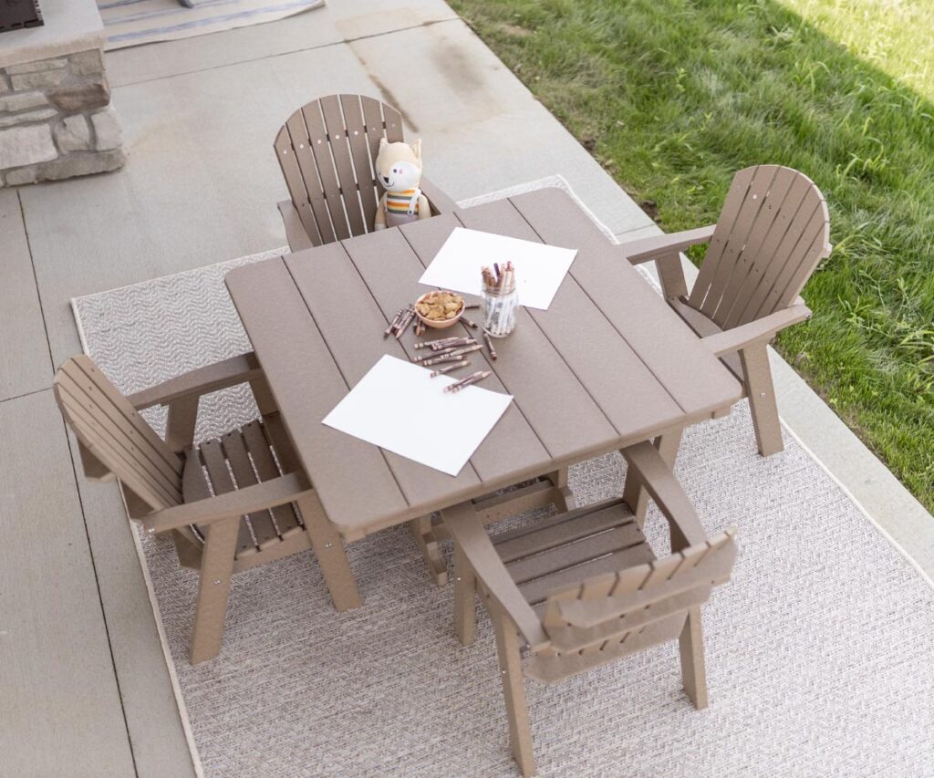 Kids Comfo 33" Square Table | Amish Mercantile