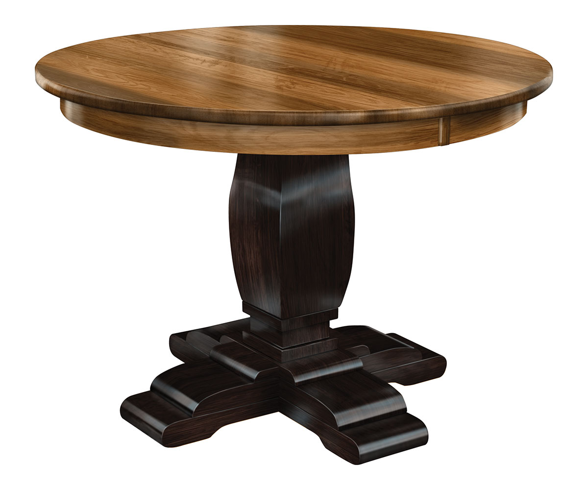 St. Clair Single Pedestal Table | Amish Mercantile