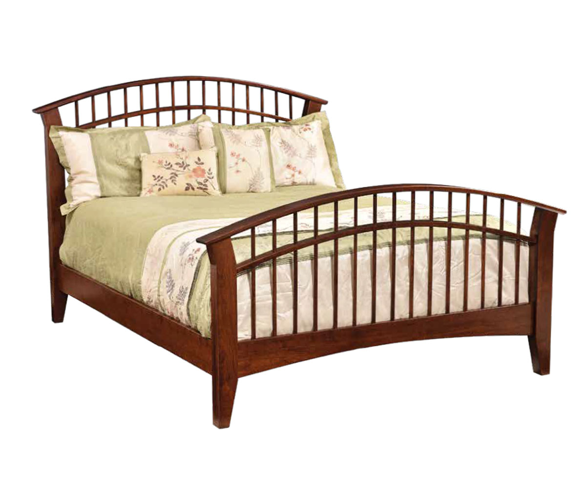 Arch Spindle Bed | Amish Mercantile