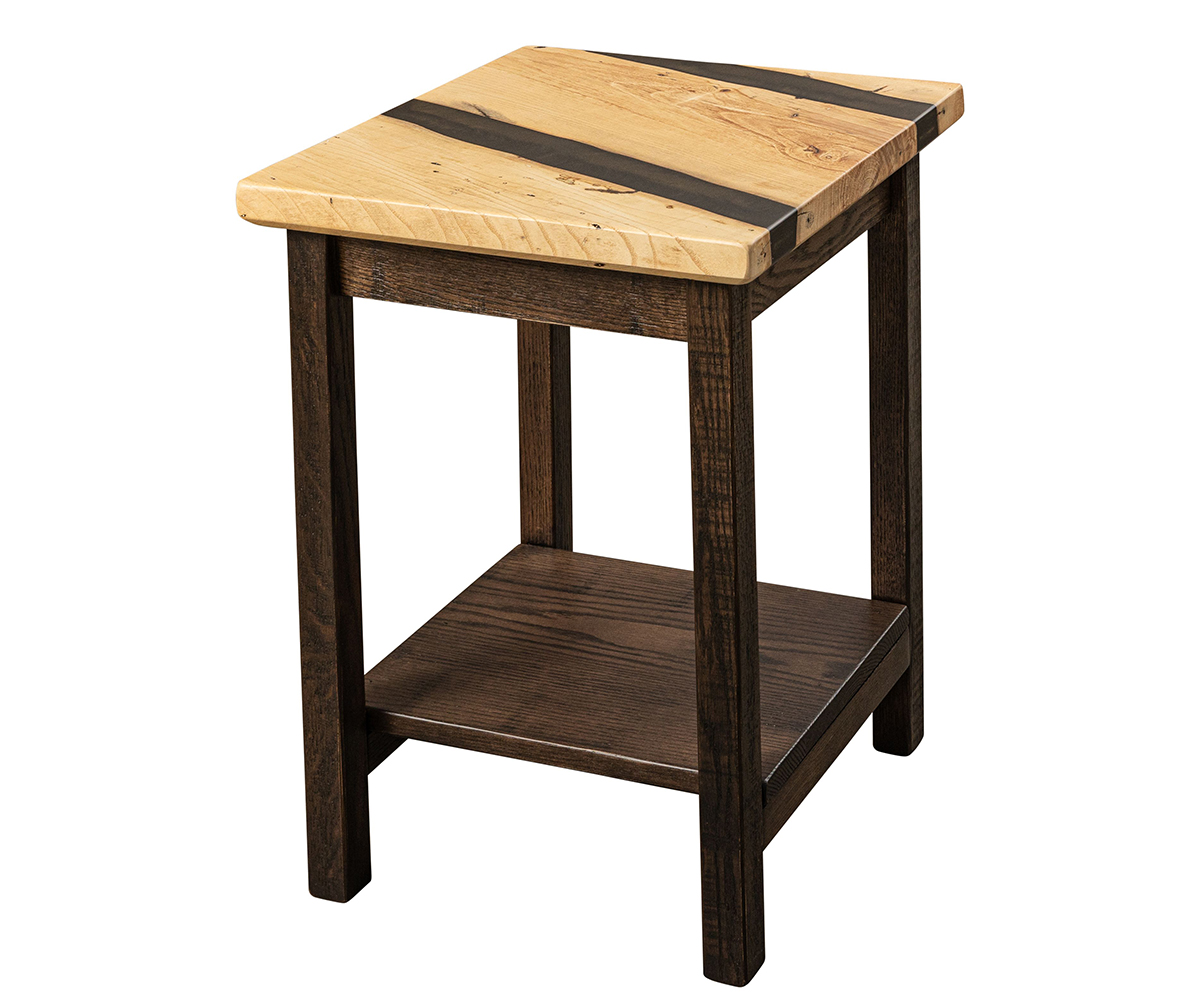 Gold Ash End Table | Amish Mercantile